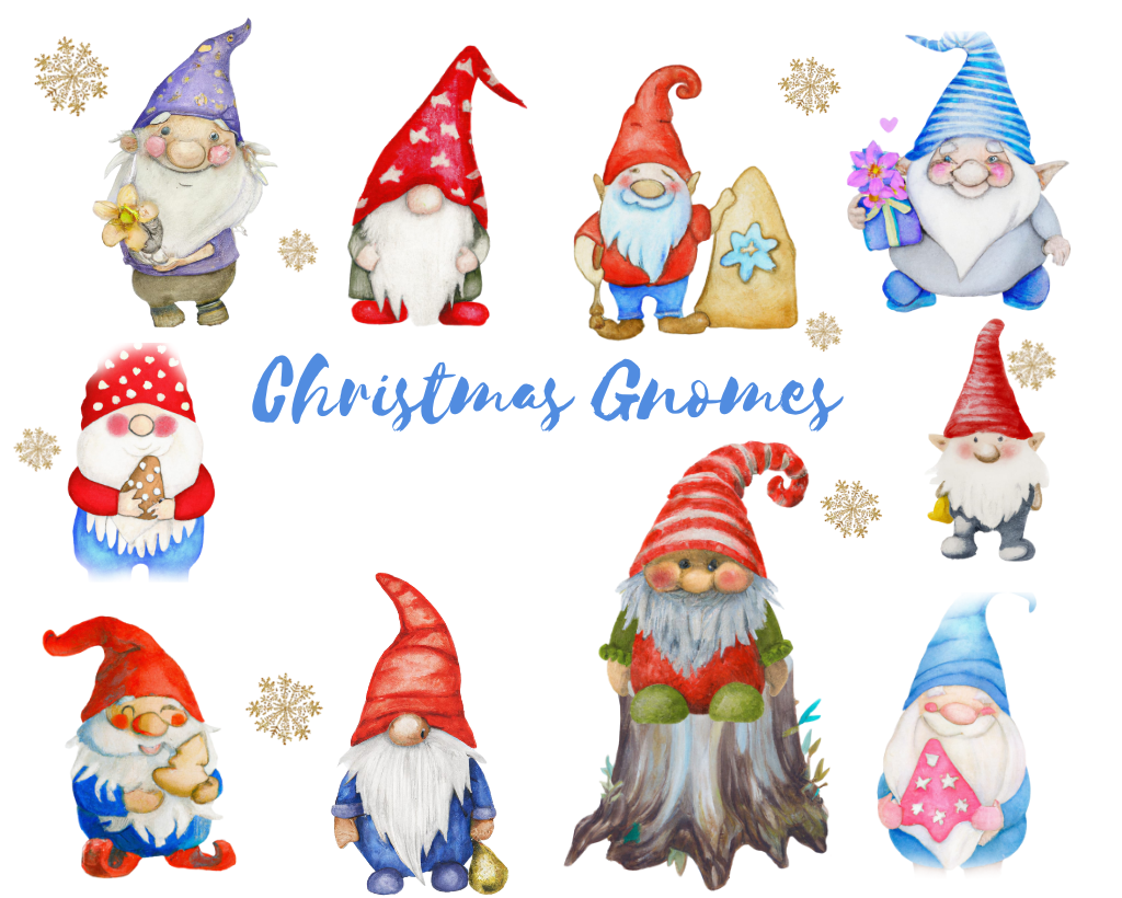 Christmas Gnome Clipart Png ,Christmas gnome,winter holidays | Inspire ...