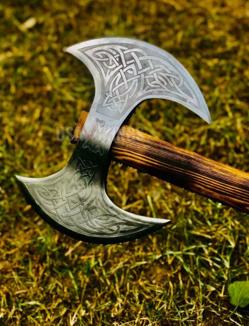 Two Handed Double Headed Axe