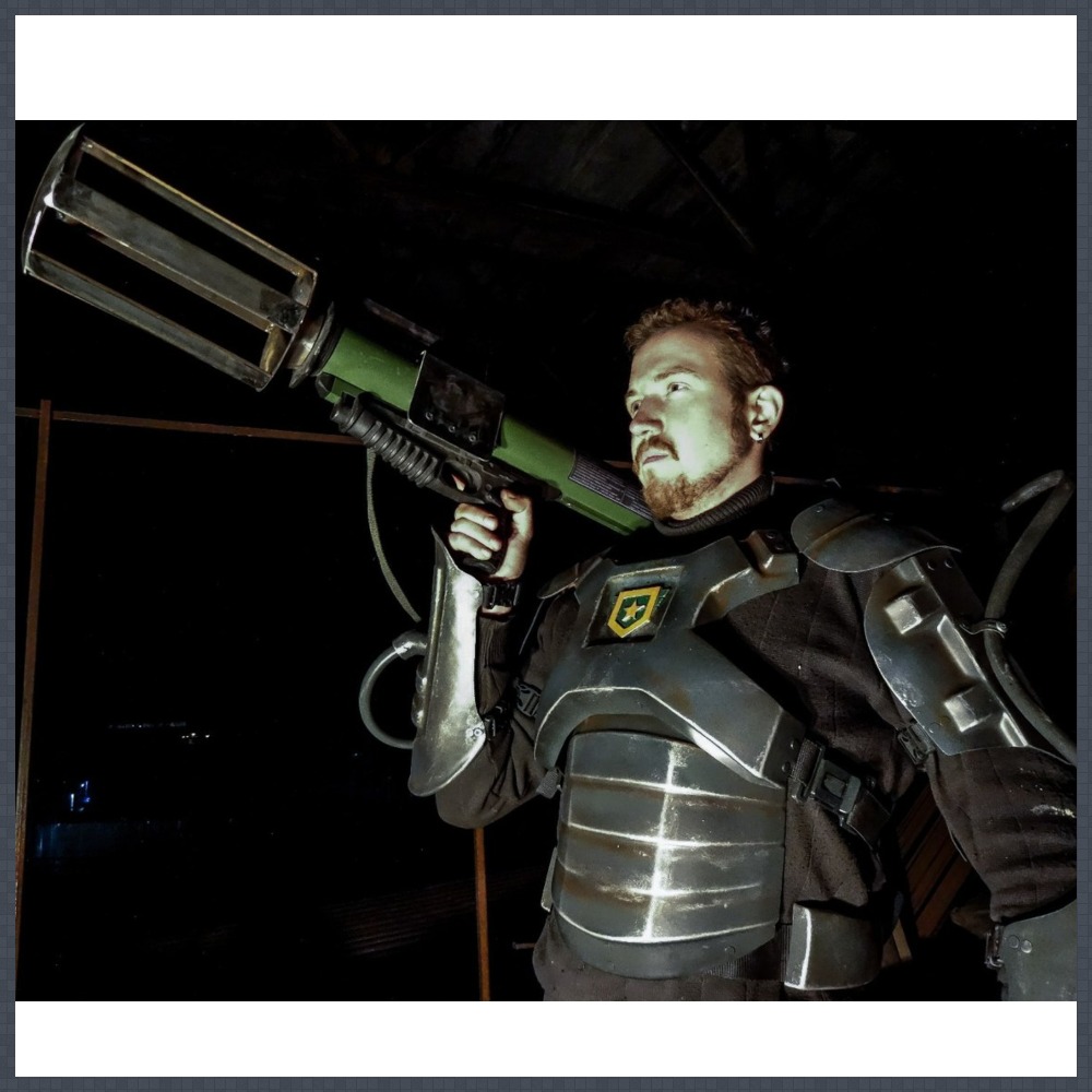 Fallout cosplay - custom armor - rocket launcher - Fallout a | Inspire ...