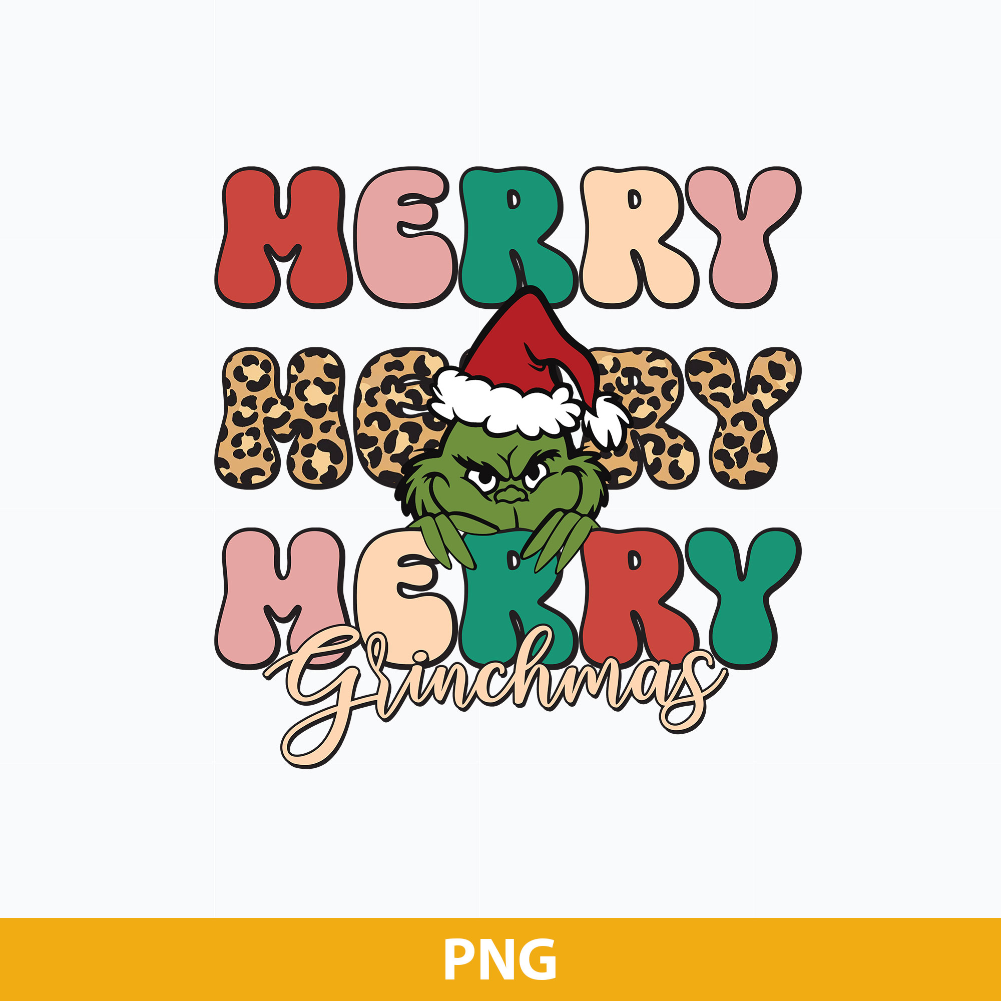 Merry Merry Merry Grinchmas PNG, Grinch Christmas PNG Digiat - Inspire ...