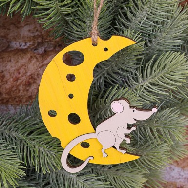 Digital Template Cnc Router Files Cnc Mouse Moon for Wood L | Inspire ...