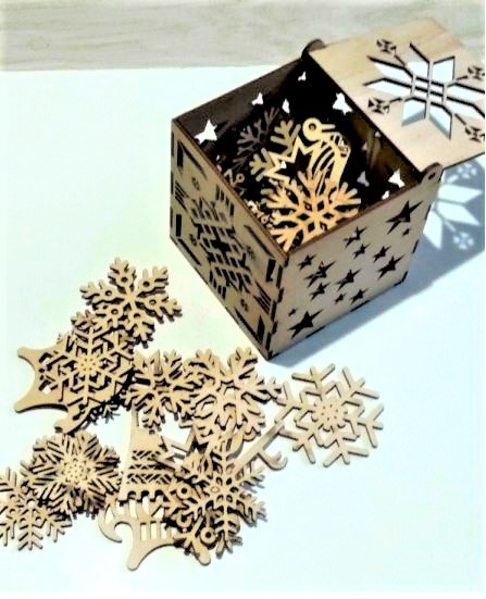 Digital Template Cnc Router Files Cnc Snowflake Files for Wo | Inspire ...