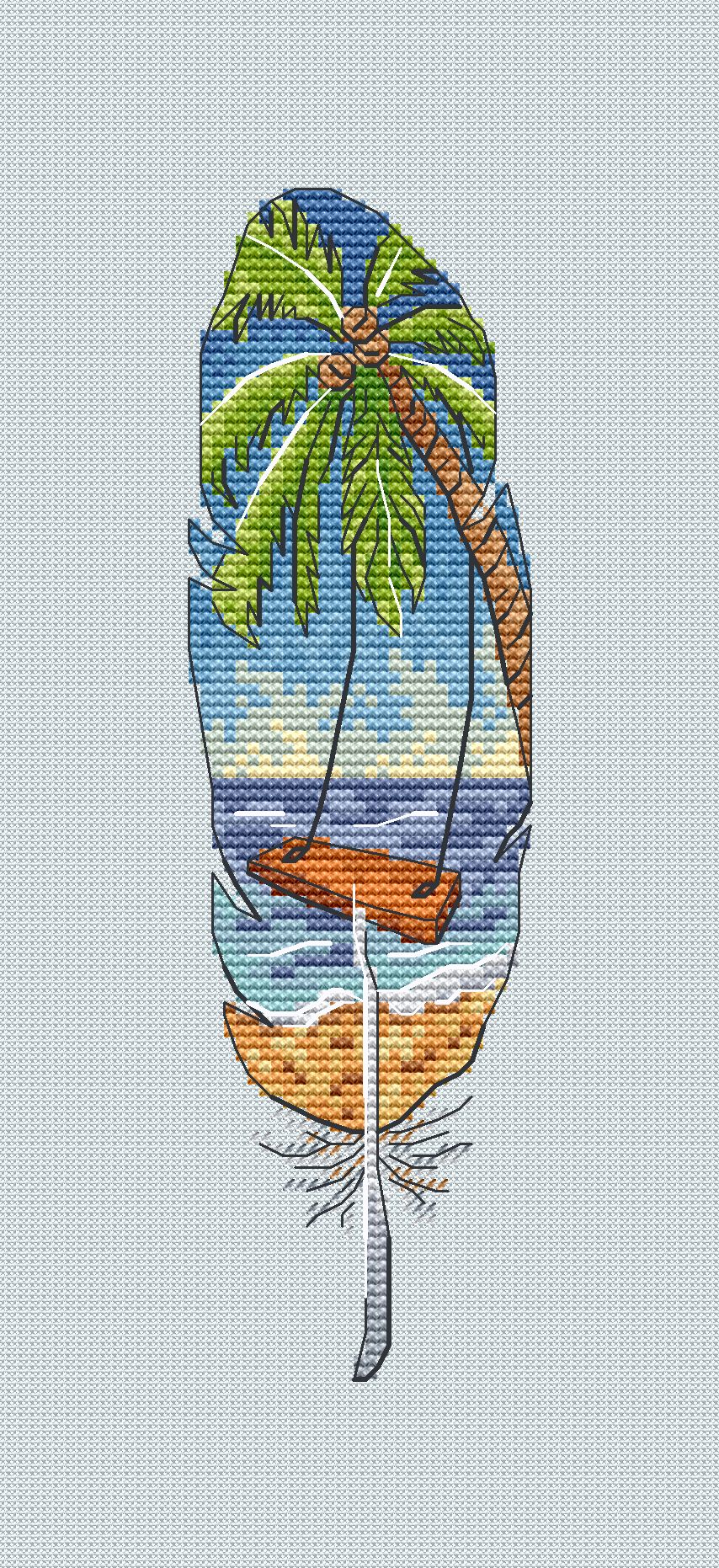 South Cross Stitch Pattern | Inspire Uplift