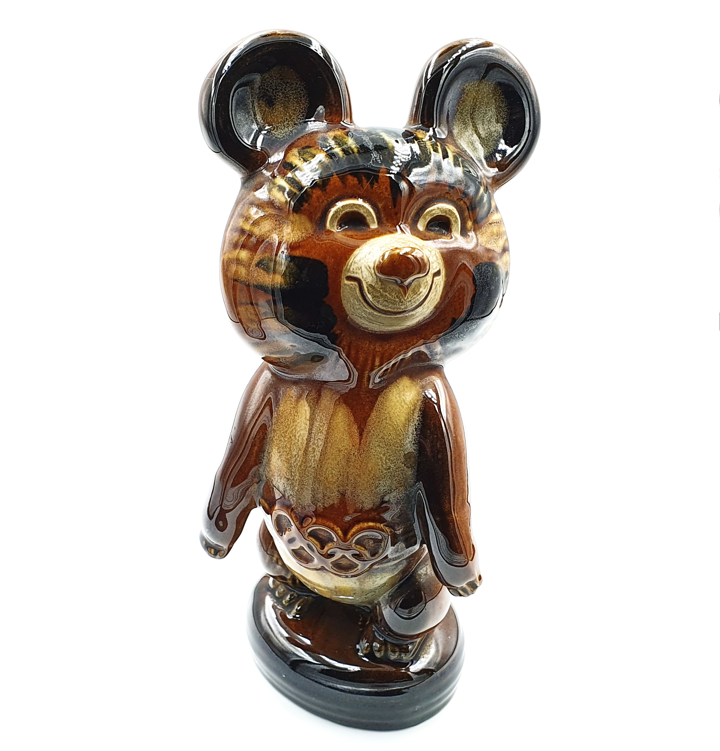 Olympic Bear MISHA SHAKHTY Figurine mascot USSR Olympic Game | Inspire ...