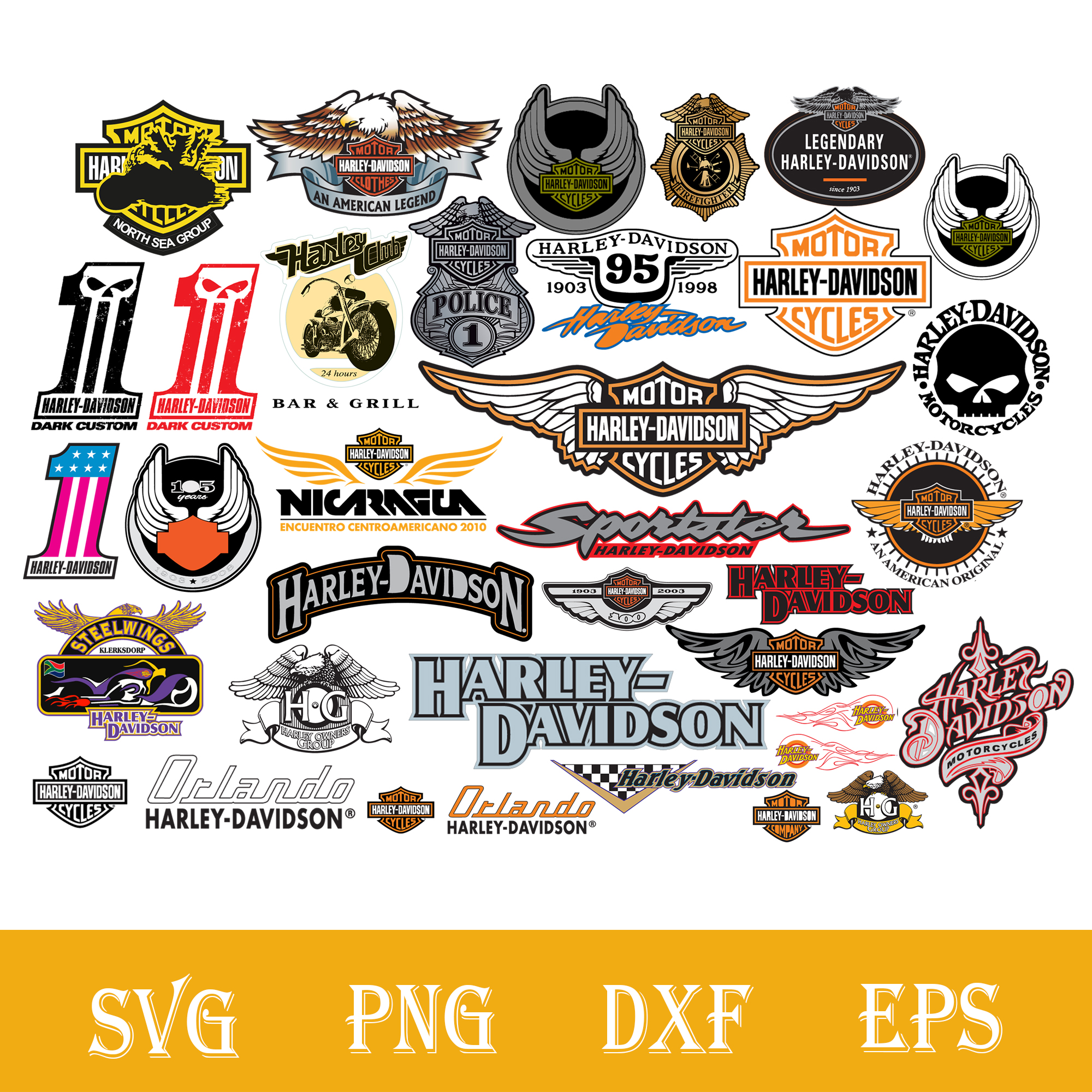 Harley Davidson Bundle SVG, Harley Davidson SVG, Harley Davi | Inspire ...