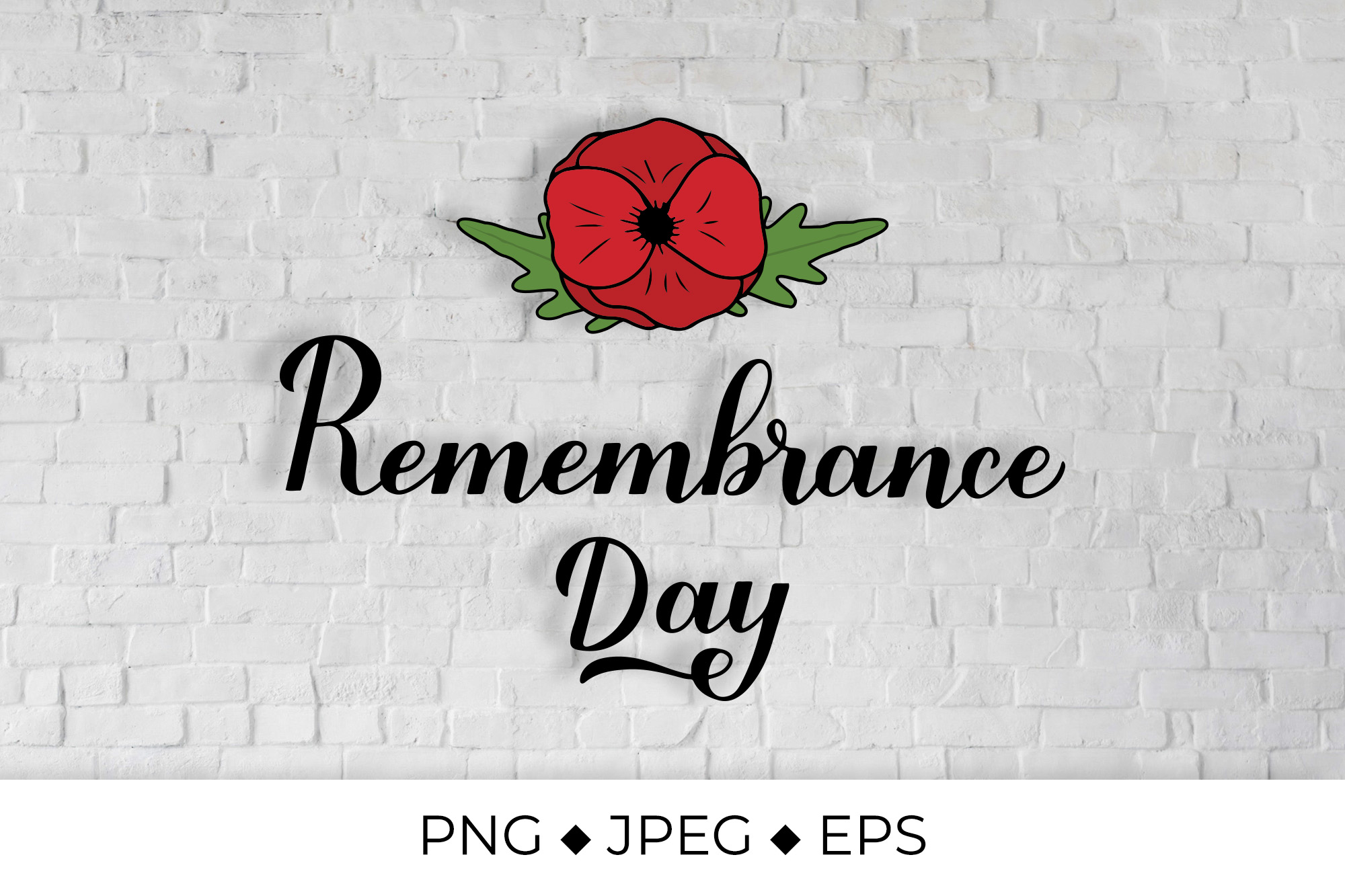 Remembrance Day calligraphy lettering | Inspire Uplift
