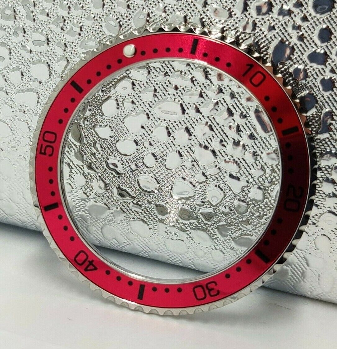 Stainless steel bezel Vostok Amphibia / Komandirskie Crimson - Inspire ...