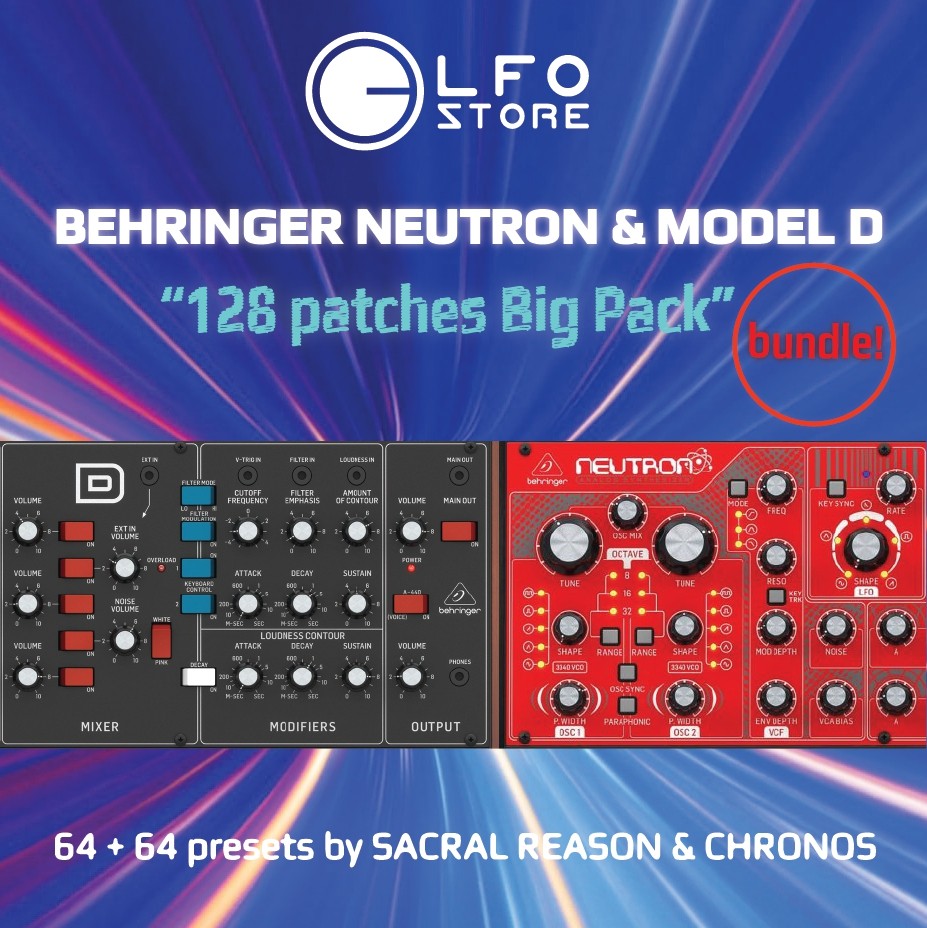 Behringer Neutron ModelD 128 Patches Bundle! | Inspire Uplift