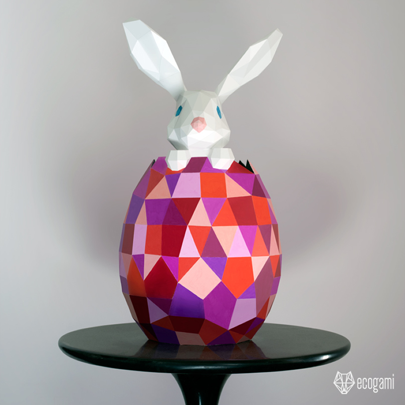 Easter bunny papercraft - Inspire Uplift