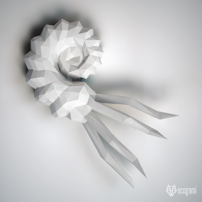Ammonite papercraft | Inspire Uplift