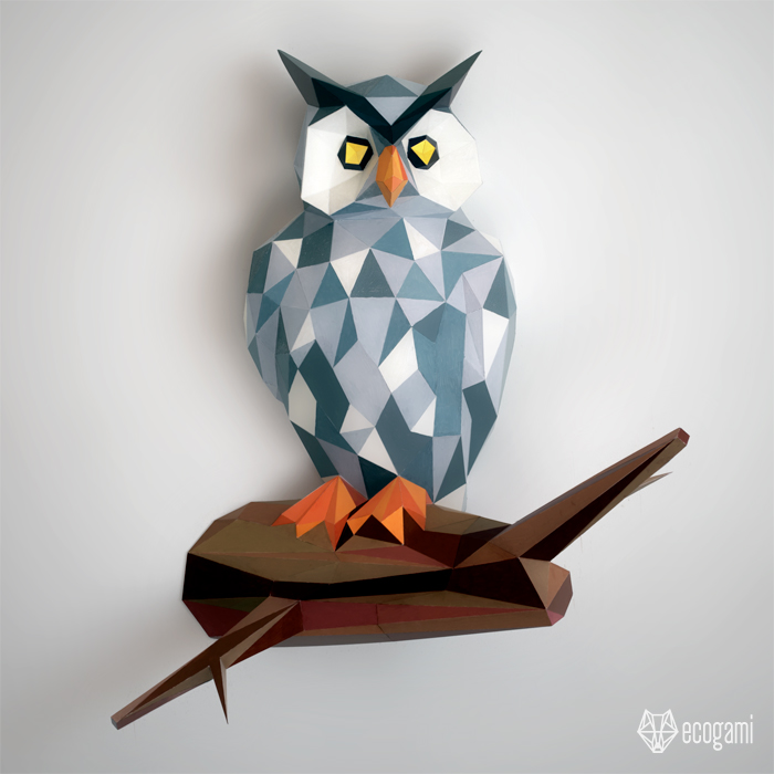 Owl papercraft | Inspire Uplift