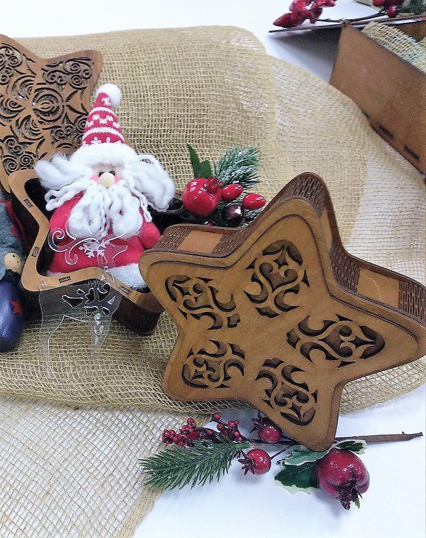 Digital Template Cnc Router Files Cnc Gift Box 3 mm Files fo | Inspire ...