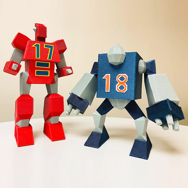 Robots papercraft | Inspire Uplift