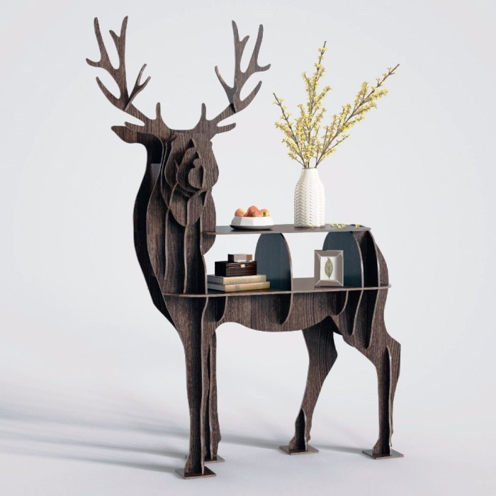 Digital Template Cnc Router Files Cnc Deer Files for Wood La | Inspire ...