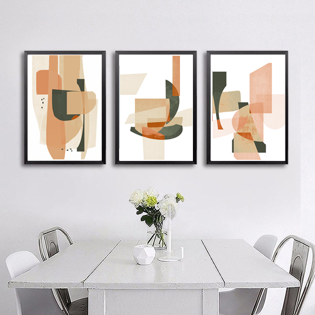 Abstract Painting Printable Wall Art Abstract Art 3 Piece Pr - Inspire ...