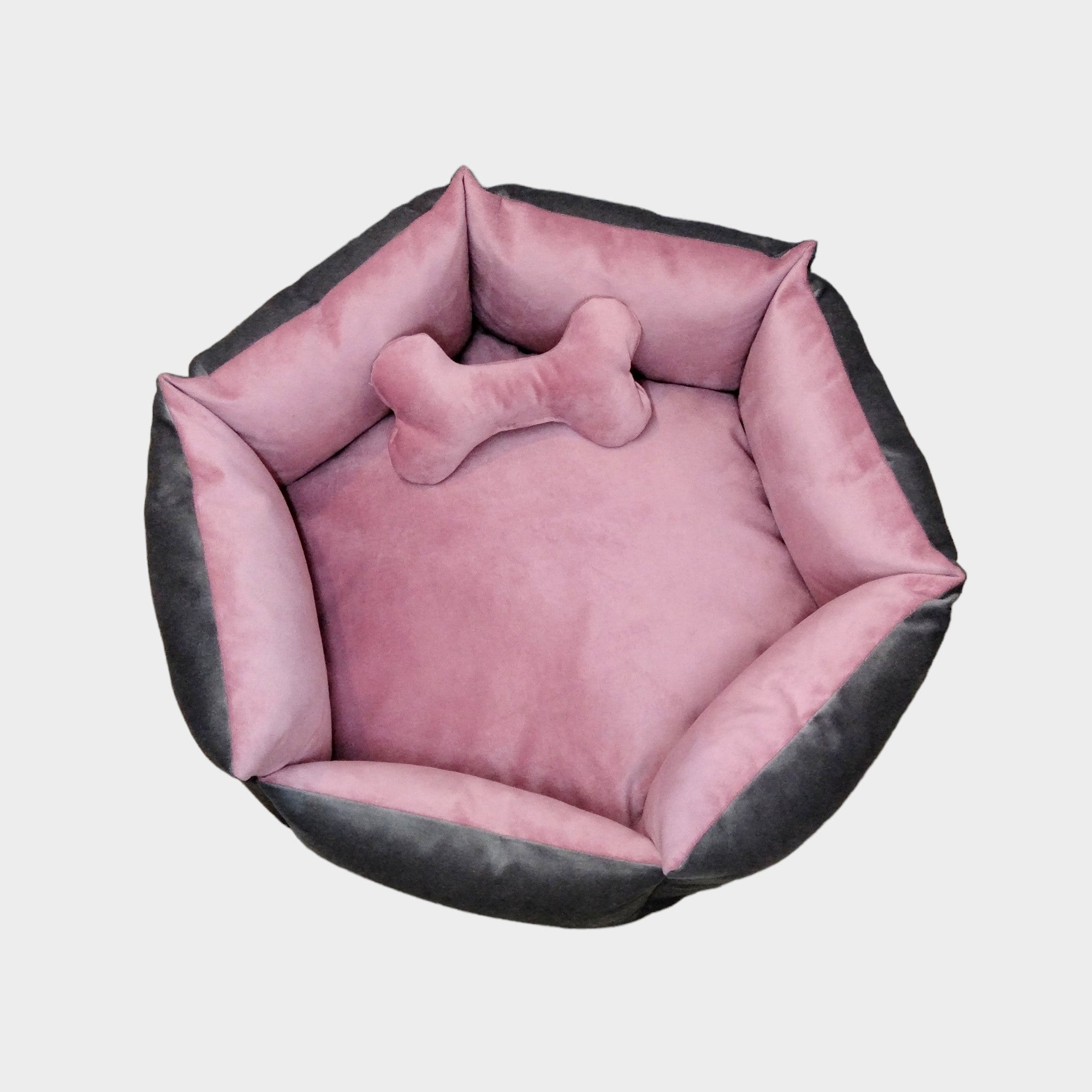 Dog bed, round cat bed, cozy pet bed - Inspire Uplift
