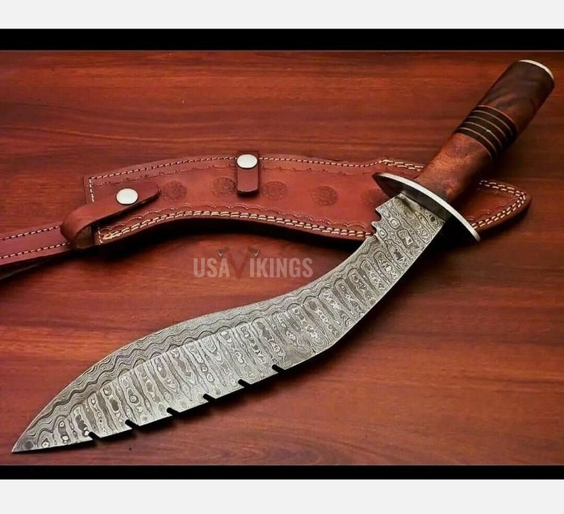 Handmade damascus dagger with FREE Leather Sheath, Damascus | Inspire ...