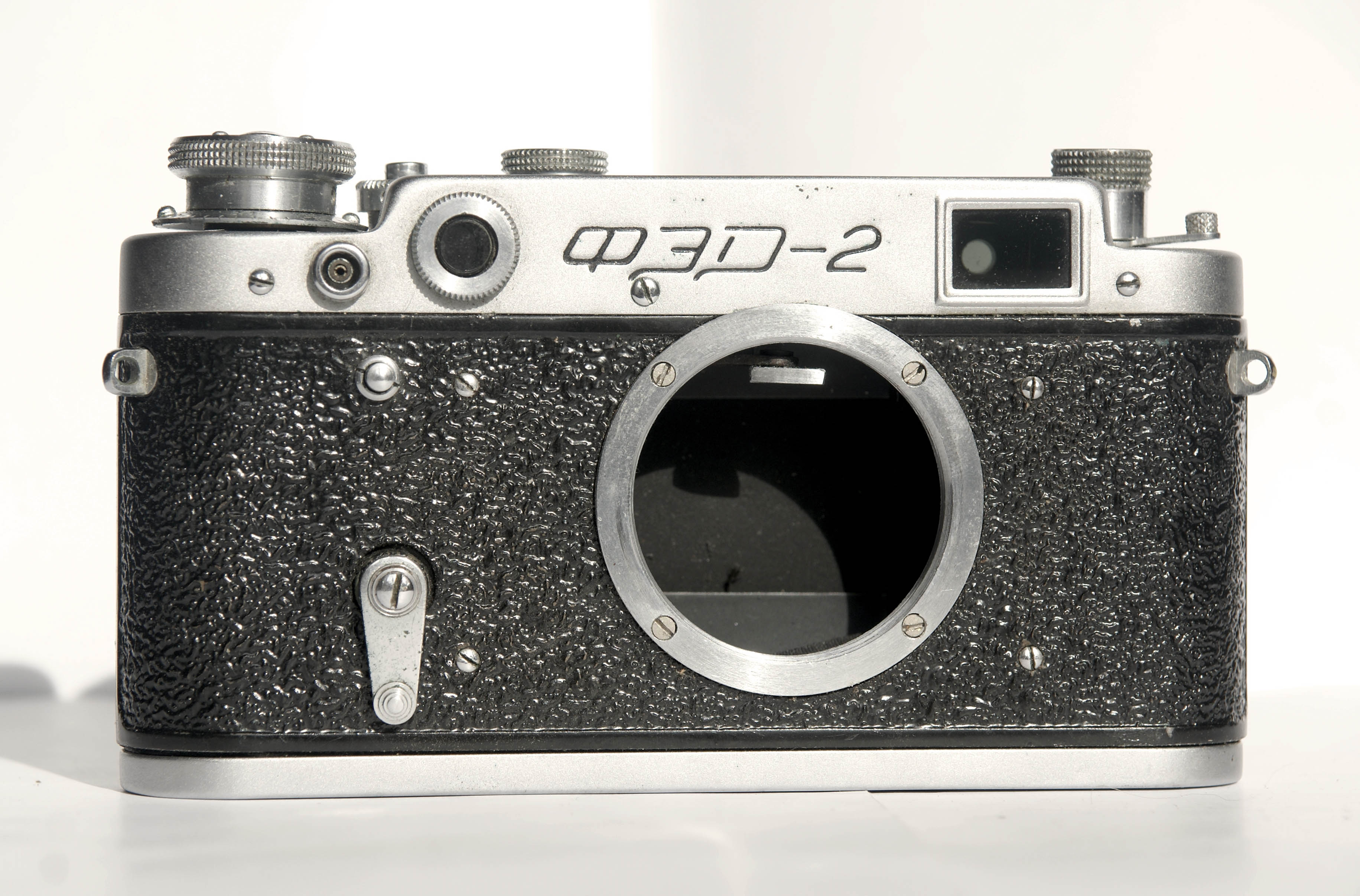 FED-2 rangefinder film camera 35 mm M39 mount USSR body Type | Inspire ...