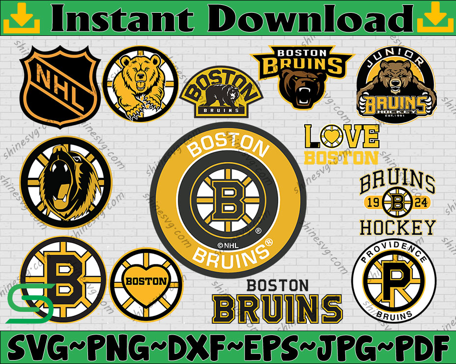 Bundle 13 Files Boston Bruins Hockey Team Svg, Boston Bruins - Inspire ...