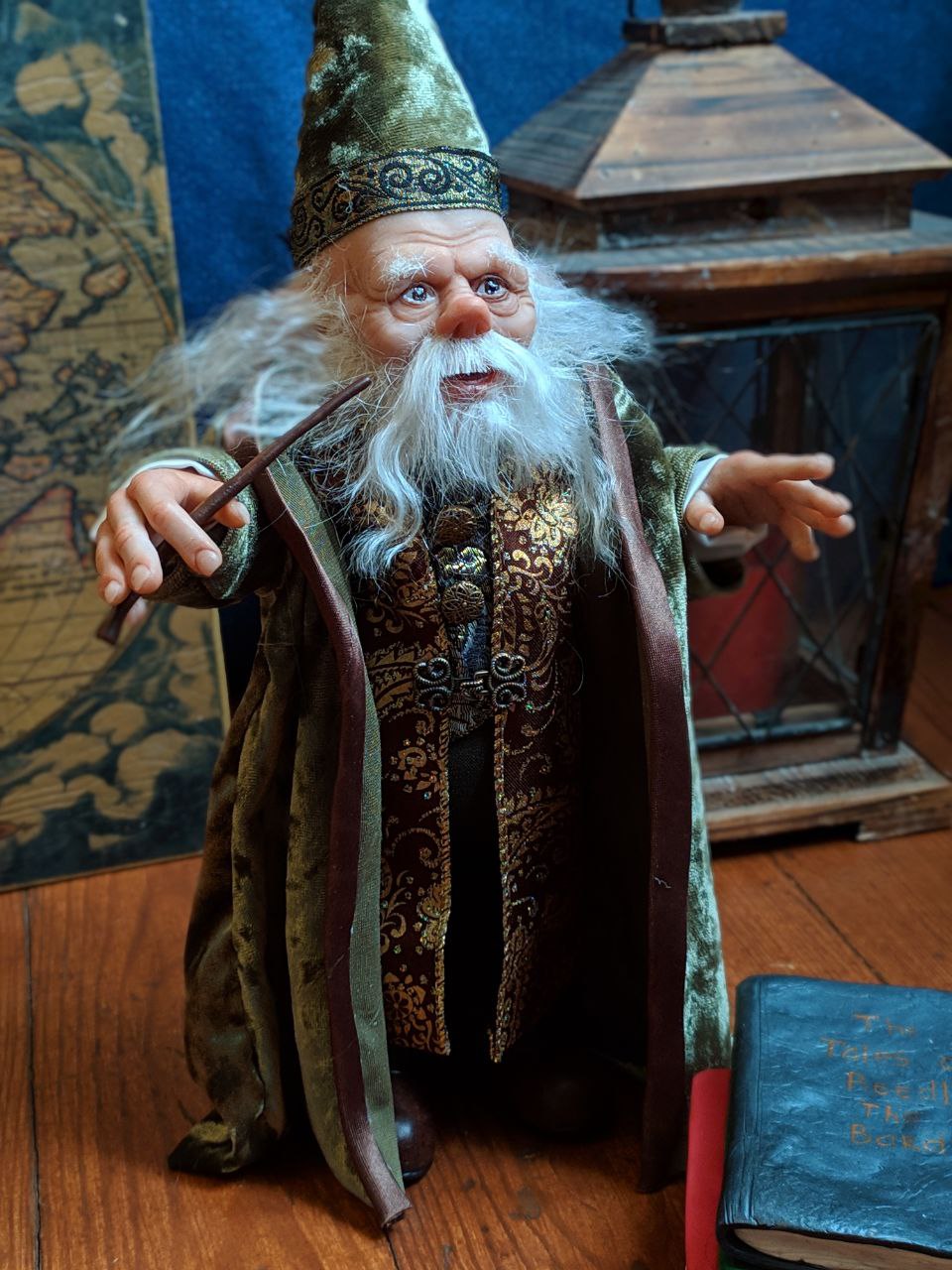 Harry Potter art doll professor Flitwic - Inspire Uplift