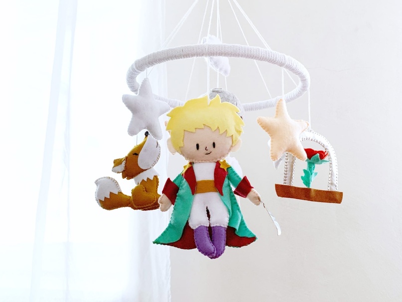The Little Prince baby mobile nursery decor The Little princ - Inspire ...