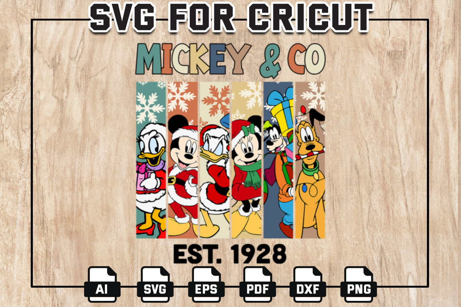 Mouse & Co Christmas EST.1928, Mickey and Friends Christmas | Inspire ...