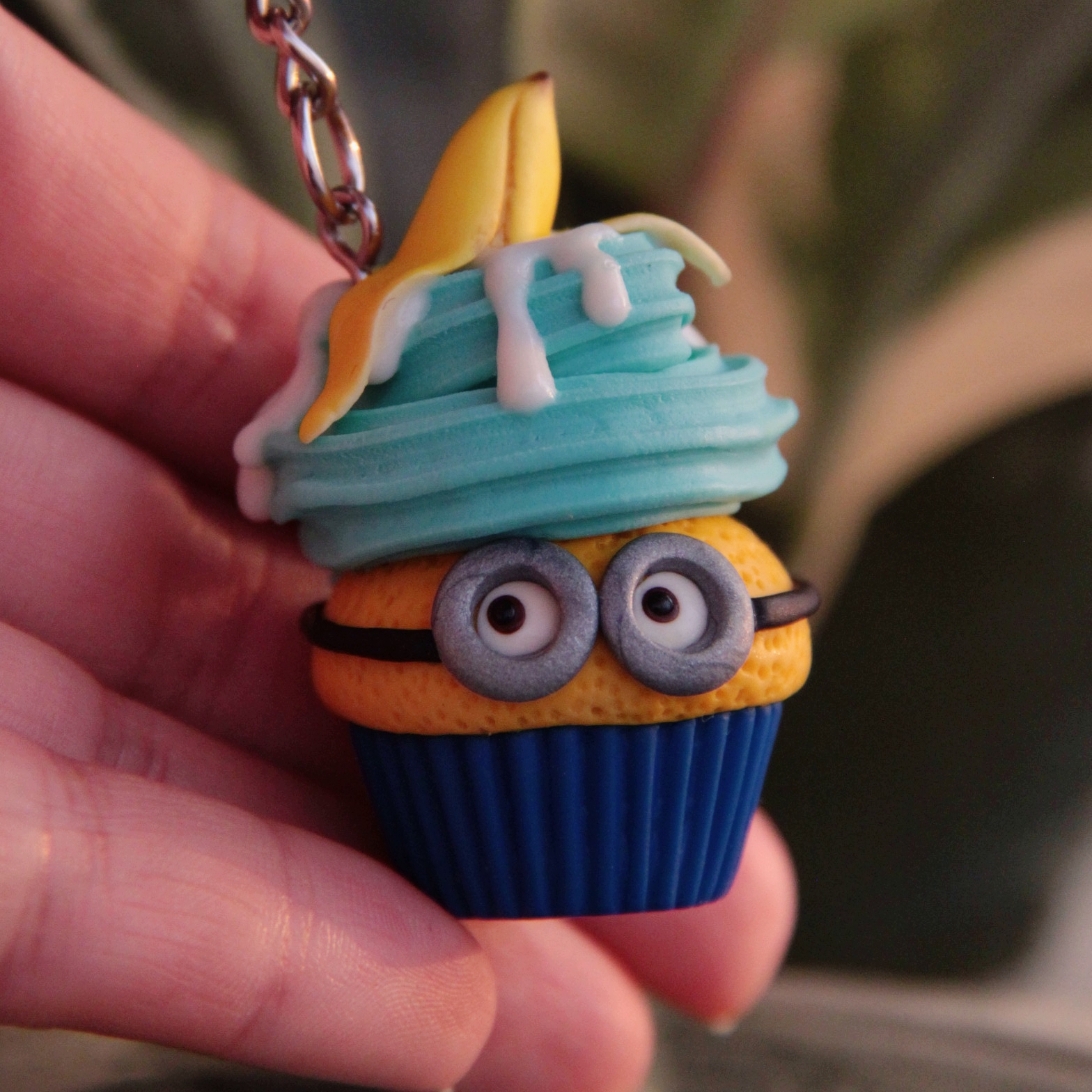 Minion keychain for backpack, cute keychain for girls, minio - Inspire ...