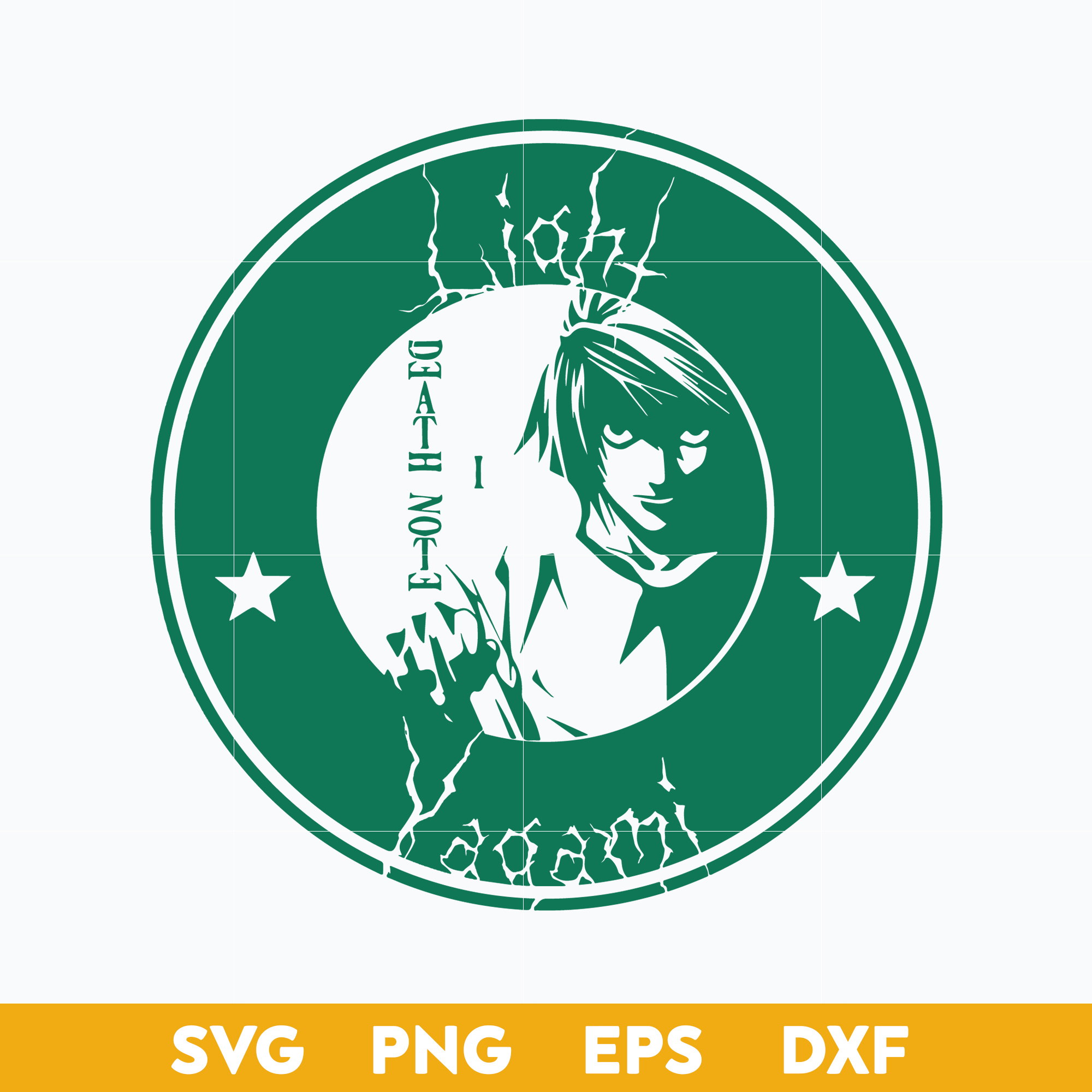L Lawliet SVG, Light Yagami SVG, Death Note SVG, Anime SVG, | Inspire ...