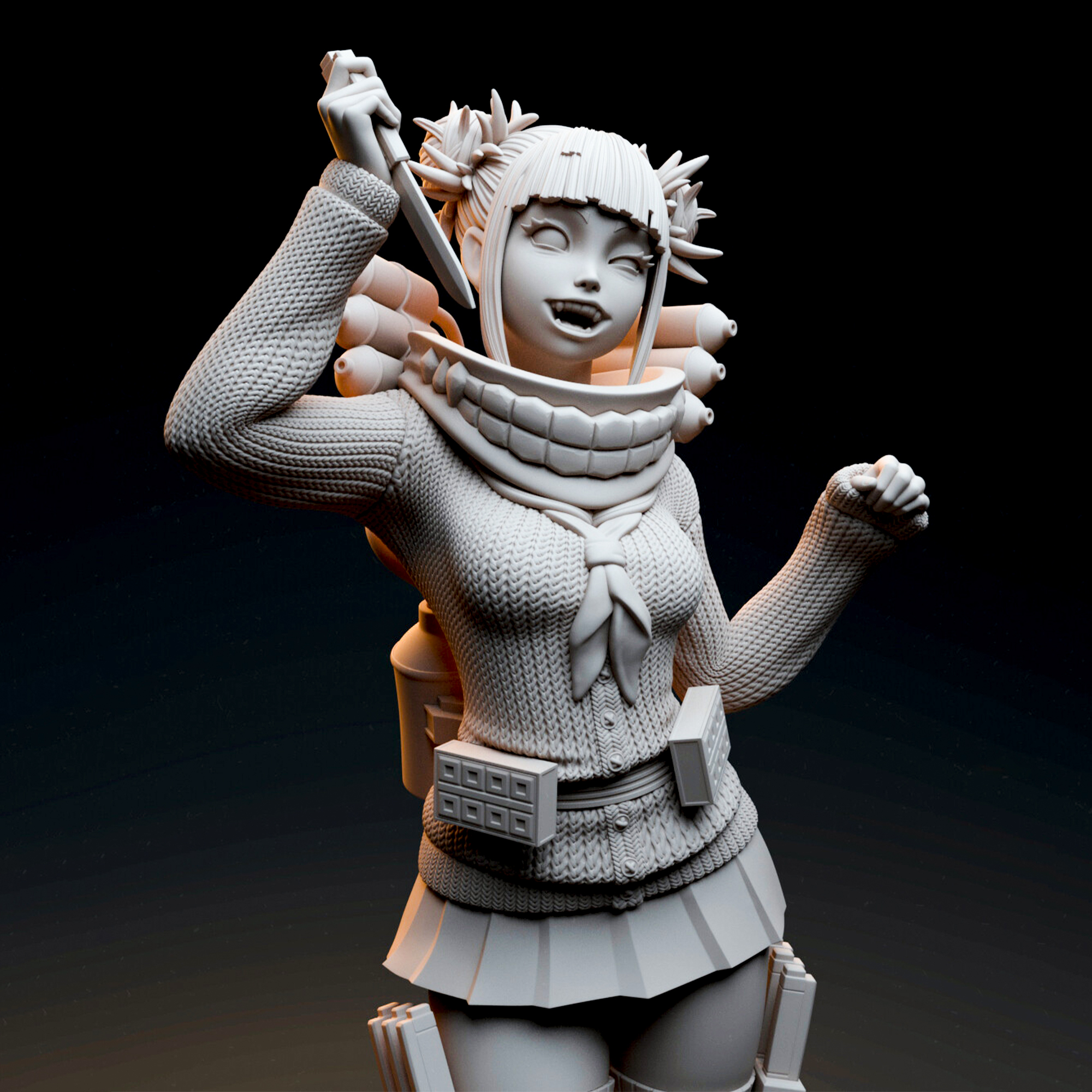 STL File Anime Character 3D model fo 3D print | Inspire Uplift