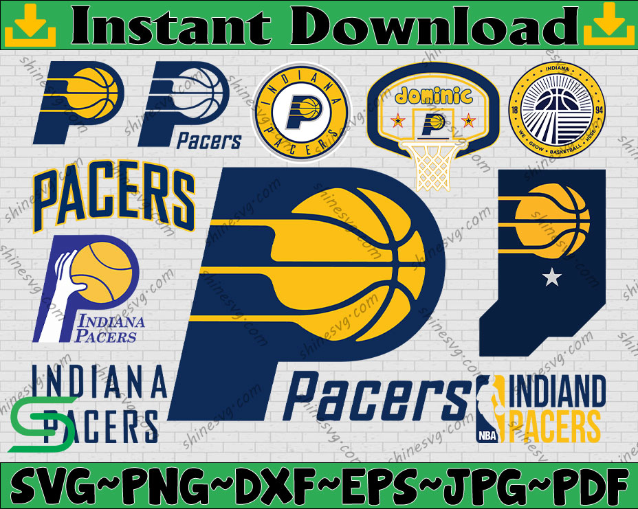 Bundle 22 Files Indiana Pacers Basketball Team svg, Indiana | Inspire ...