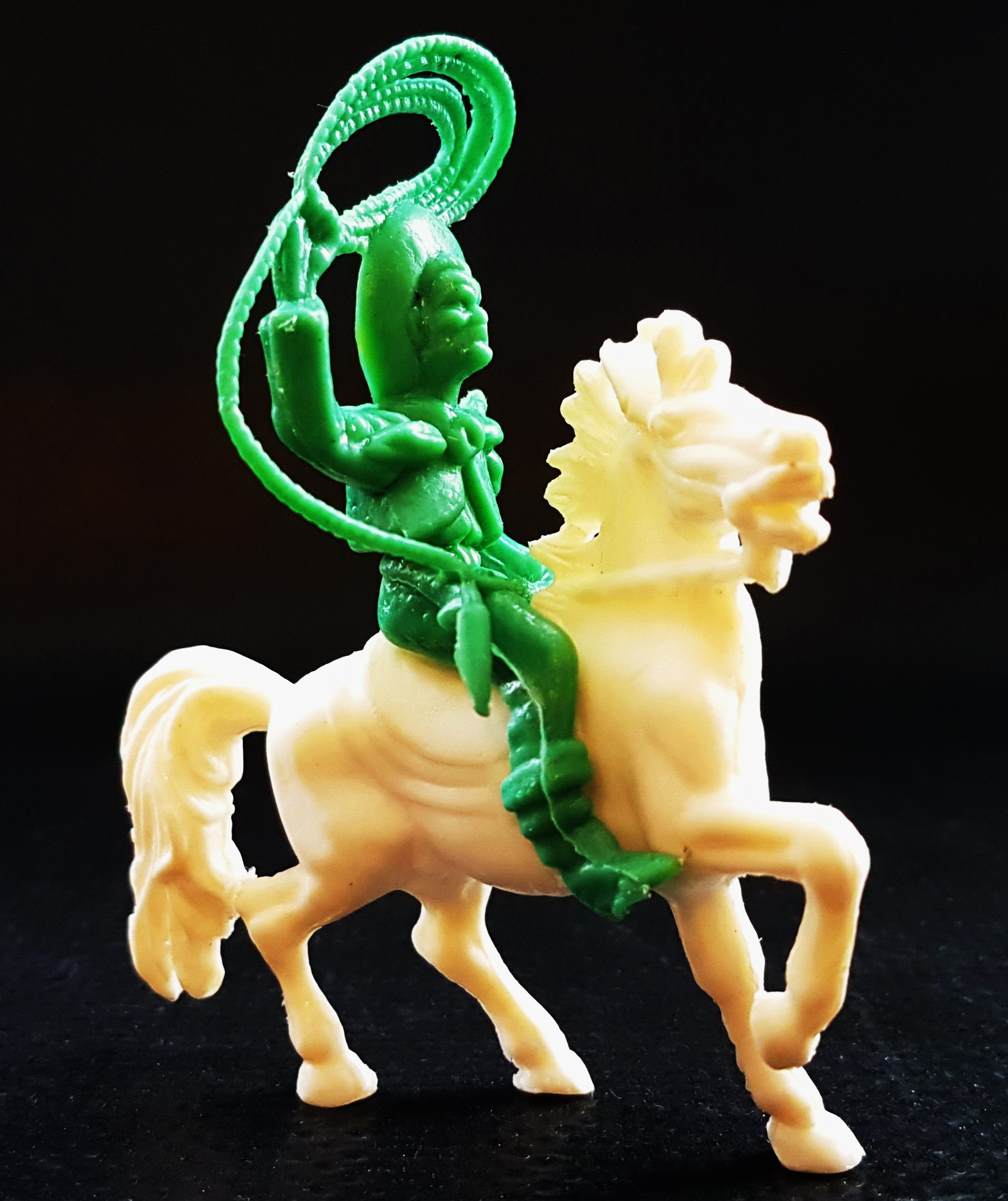 Jean Hoeffler Hong Kong plastic toy soldier COWBOY WITH LASS | Inspire ...