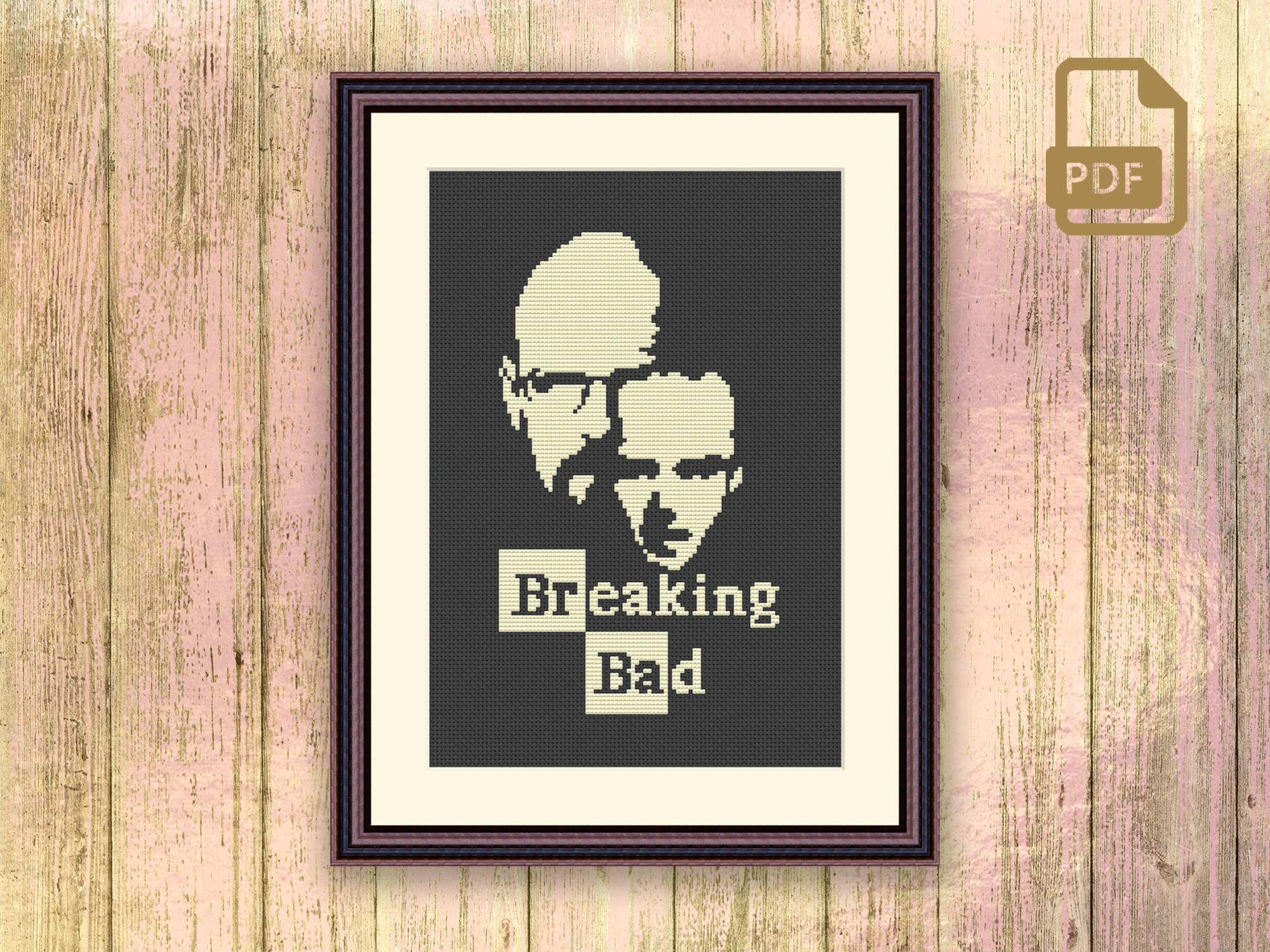 Breaking Bad Cross Stitch Pattern #oth_005 | Inspire Uplift