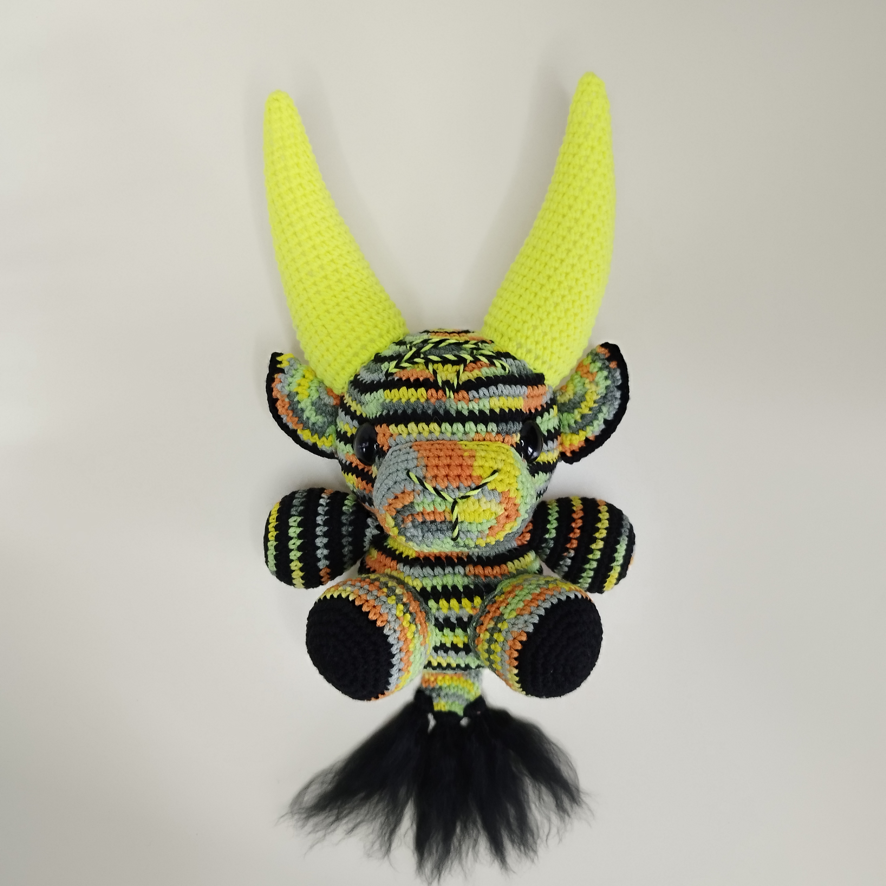 Neon baphomet, Black Phillip, Krampus, Goat, Gothic decor | Inspire Uplift