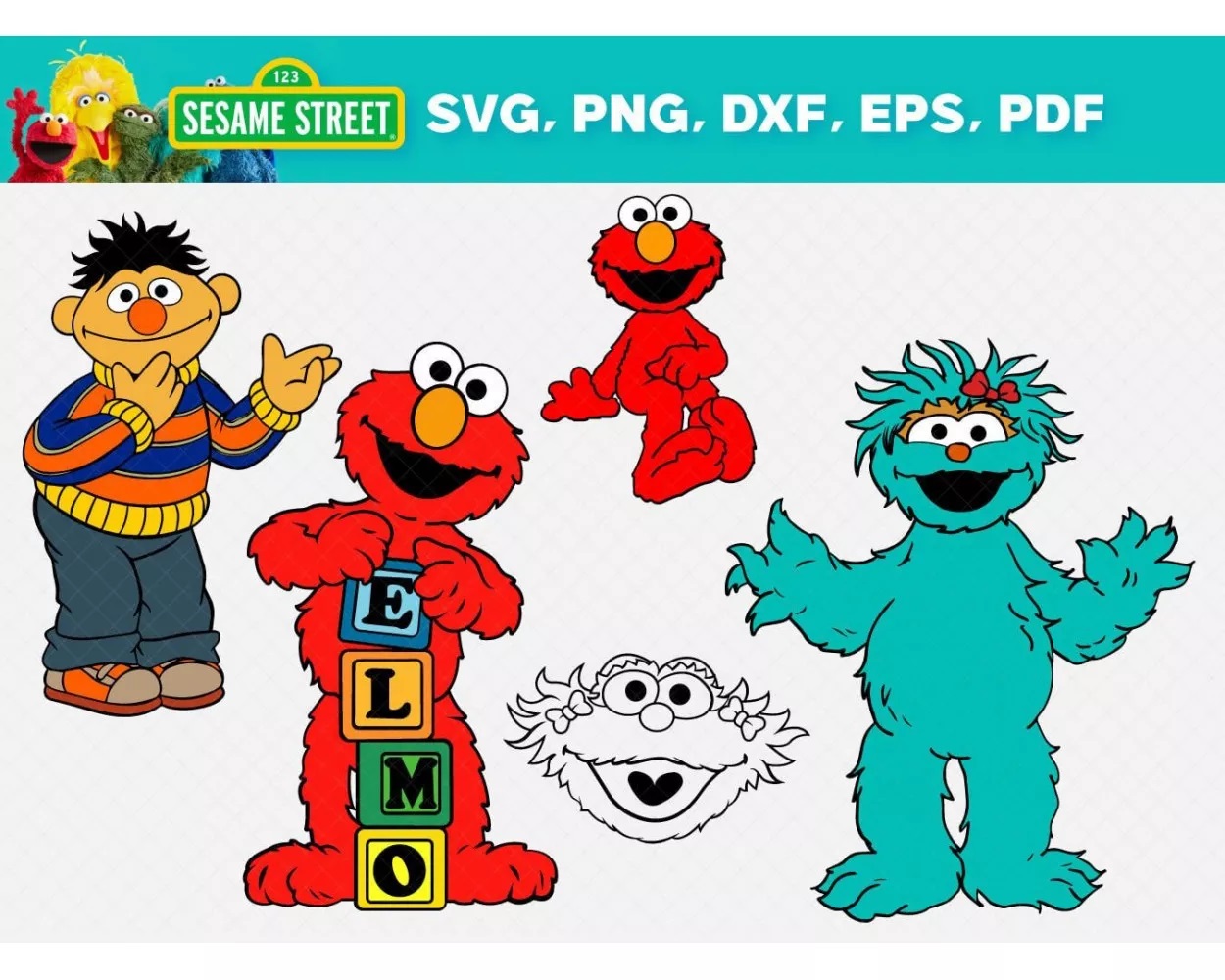 Elmo 2 Clipart