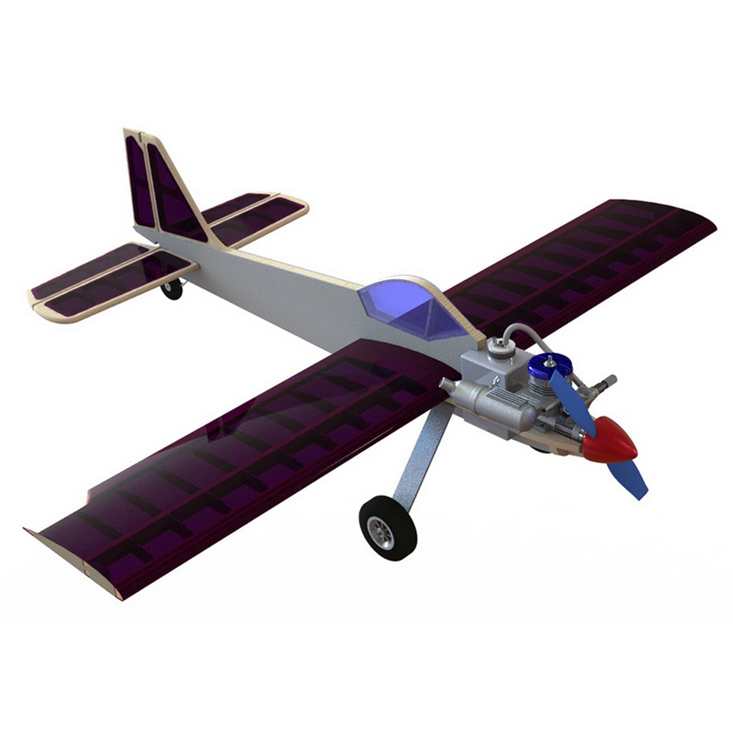 Control Line Training Plane Model Airplane Kit PML-1001M JUN | Inspire ...