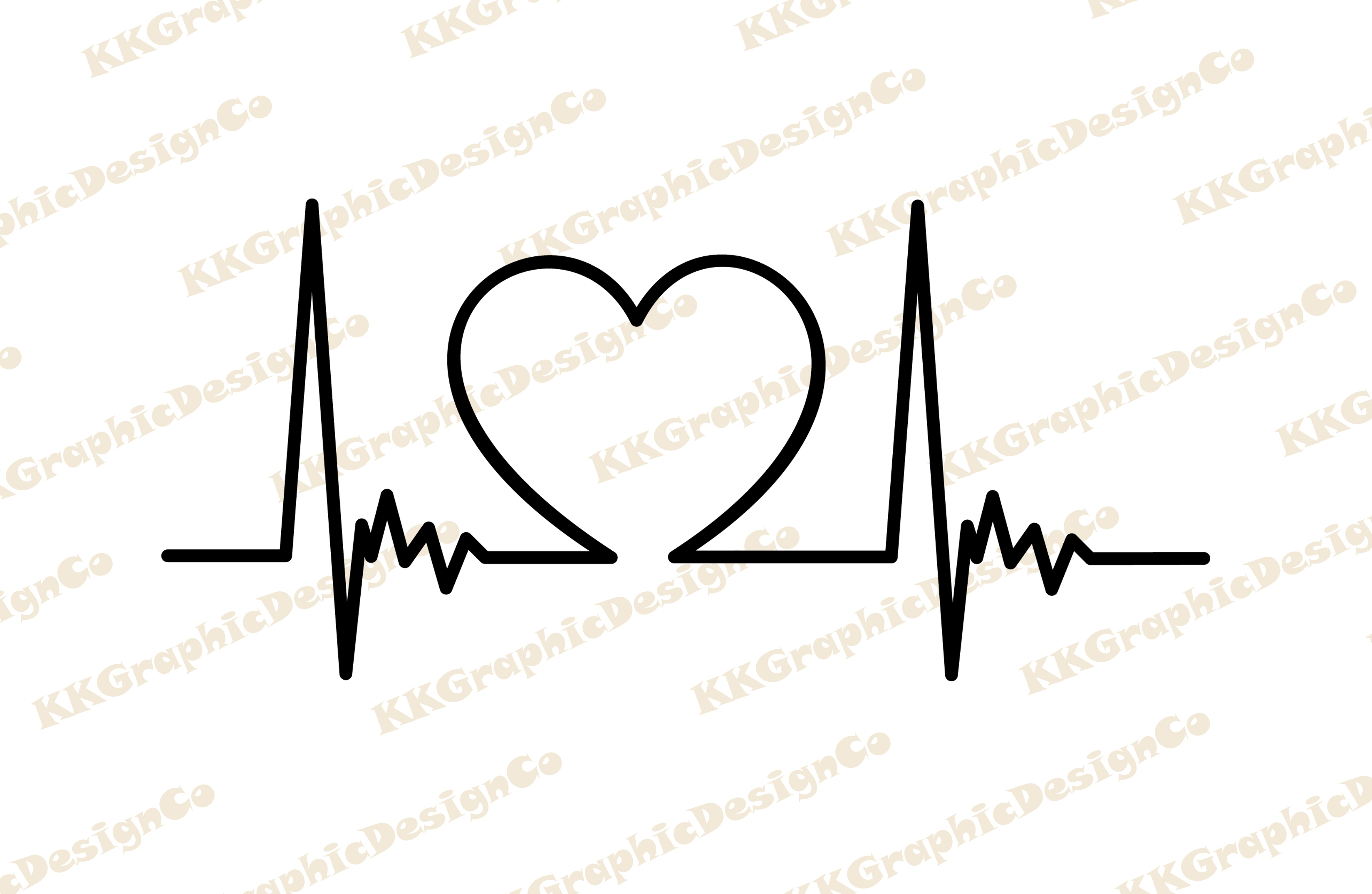 Heartbeat svg, heart beat heart svg, heartbeat png, heartbea | Inspire ...