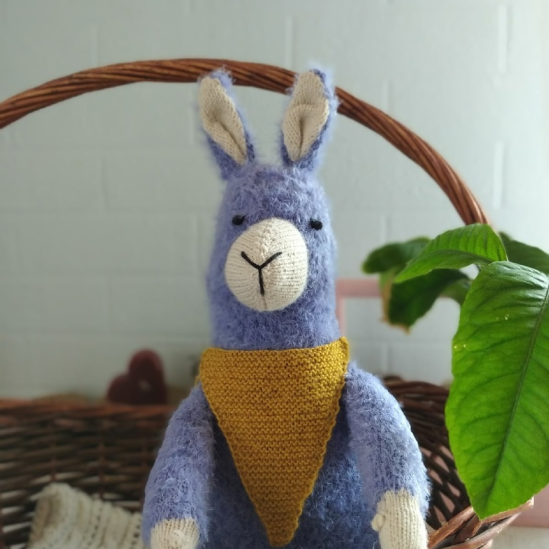 Llama knitting pattern. Toy knitting pattern. Knitted animal - Inspire ...
