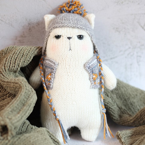 Cat Knitting Pattern | Inspire Uplift