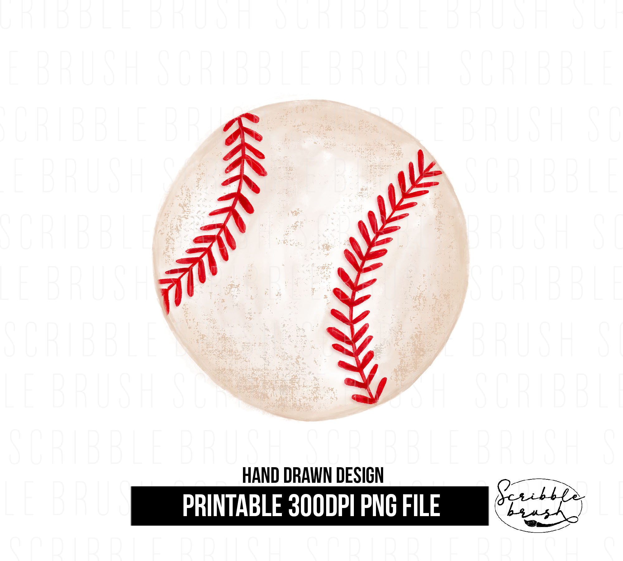 Watercolor Baseball Ball Sublimation Design, Baseball PNG Cl | Inspire ...