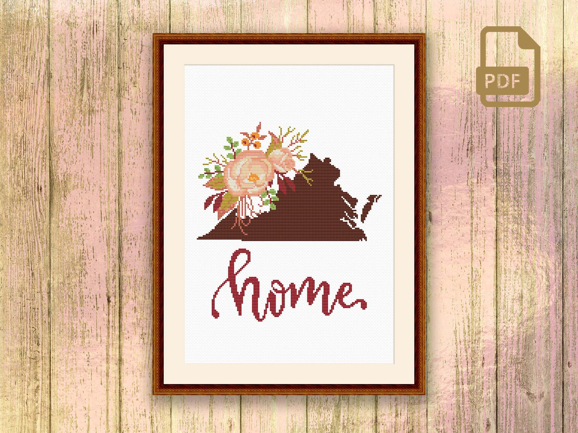 virginia cross stitch - Inspire Uplift