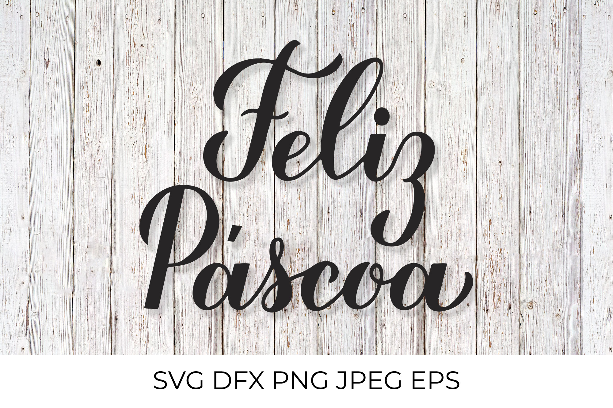 Feliz Pascoa. Happy Easter calligraphy hand lettering in Por | Inspire ...