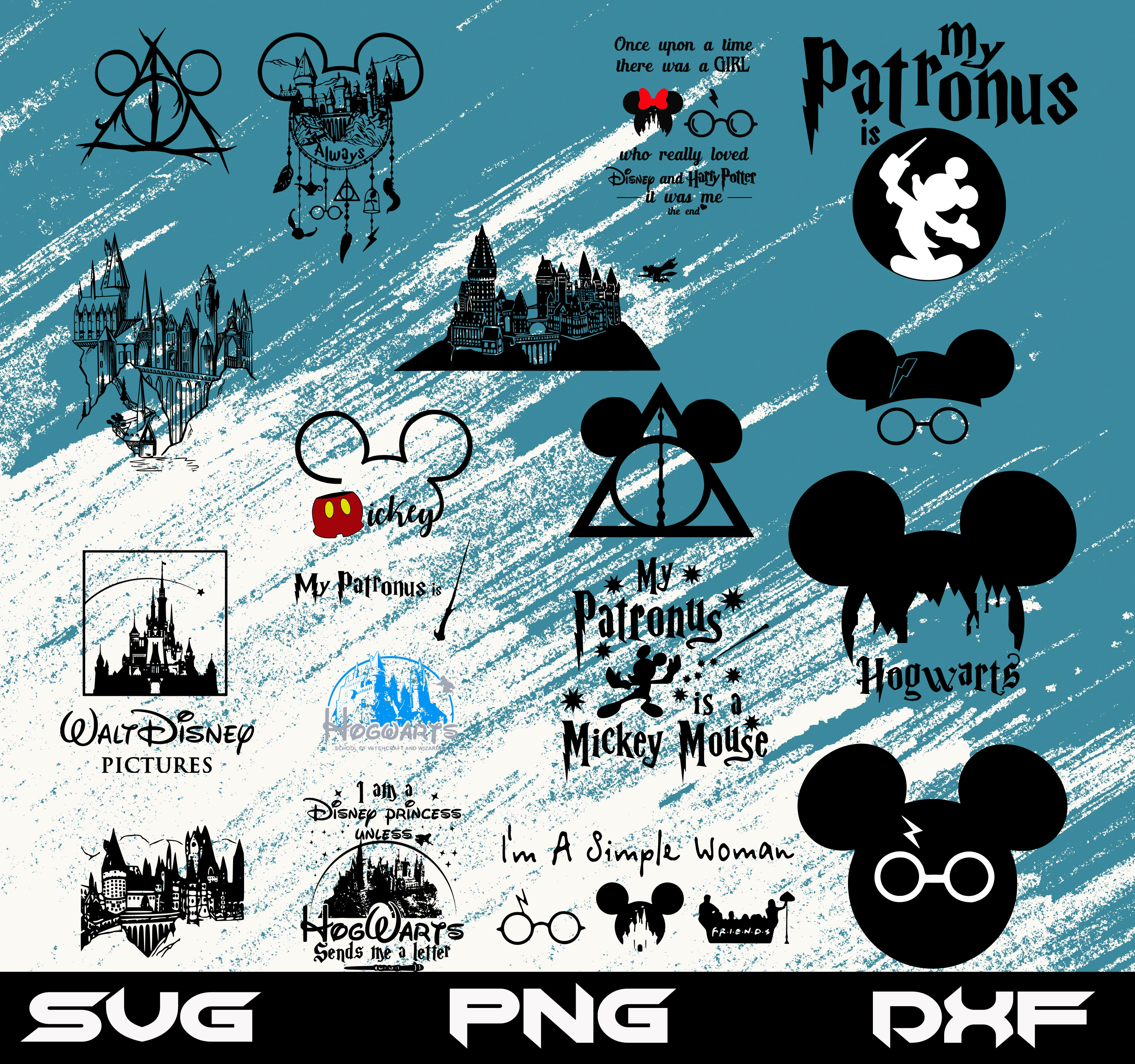 SVG Bundle Popular SVG, PNG Jpg, Harry, Crest svg Halloween - Inspire ...