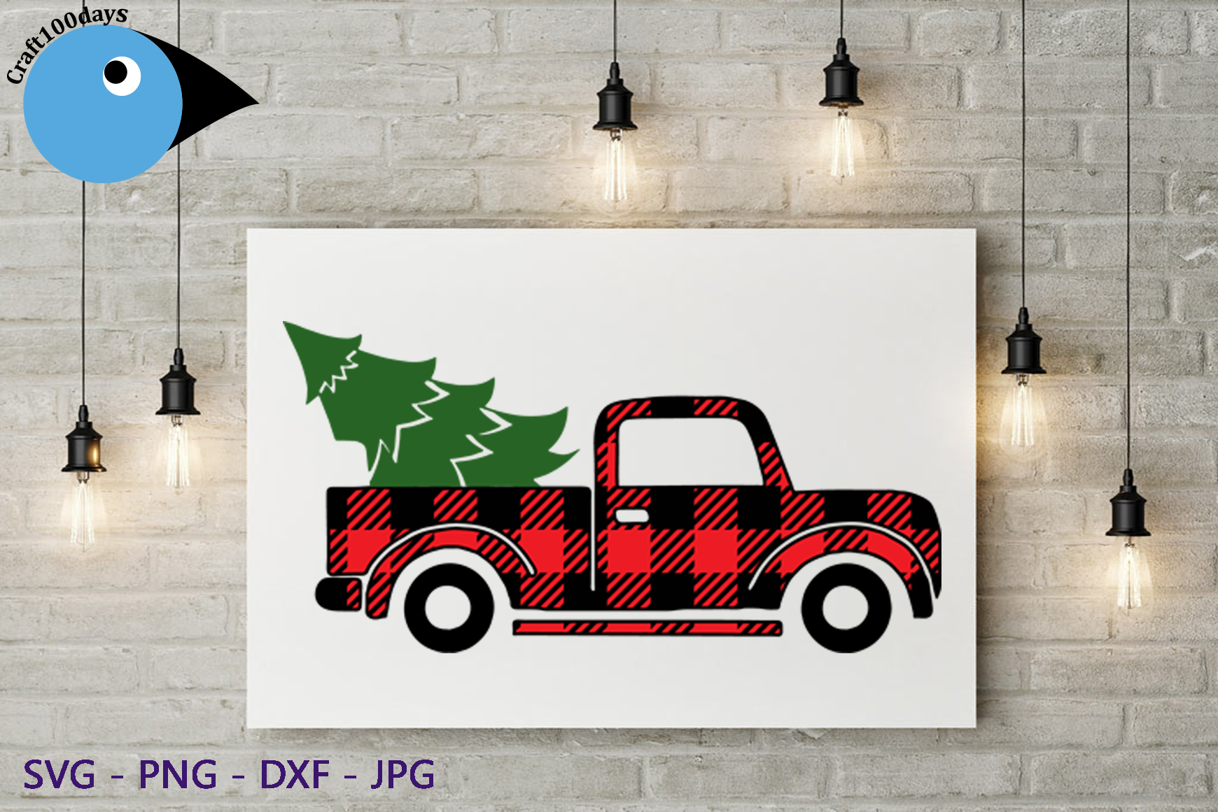 Christmas Truck Svg, Christmas Truck and Tree, Red Christmas | Inspire ...