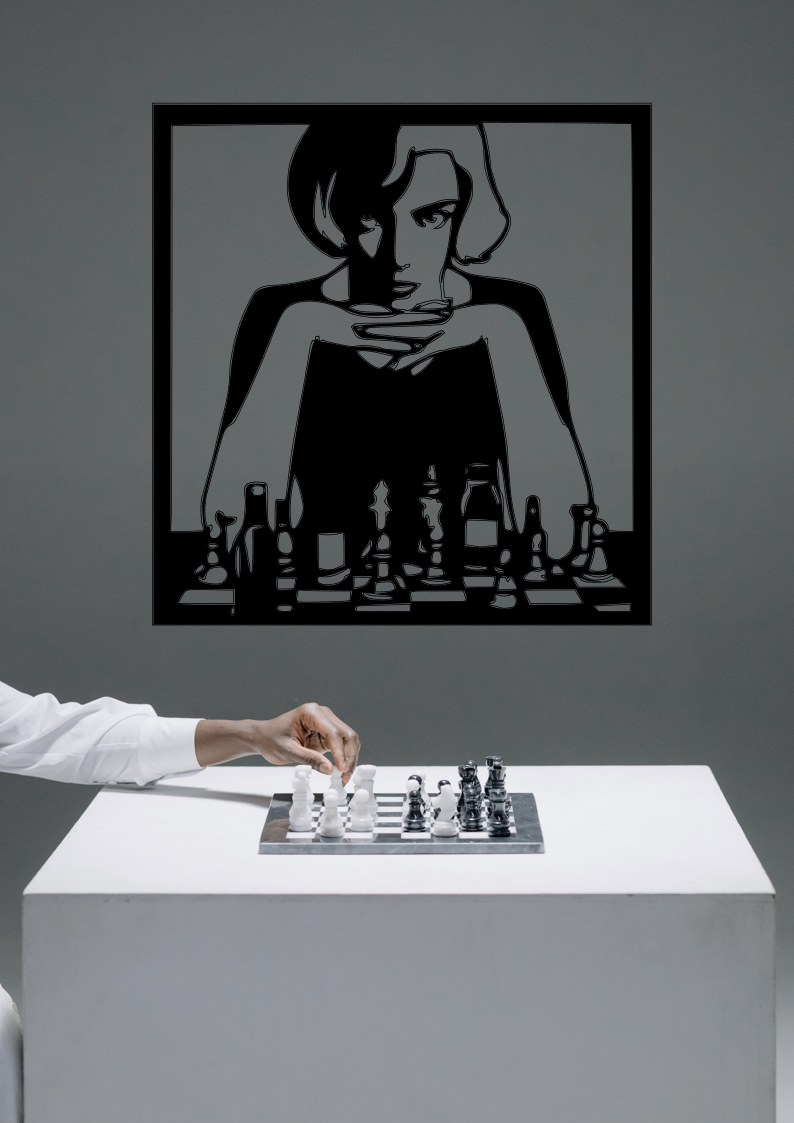 Queen Gambit DXF file | Inspire Uplift