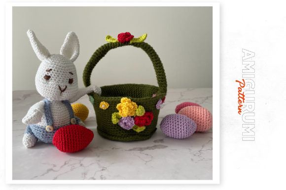 Crochet Patterns Easter Bunny Amigurumi - Inspire Uplift