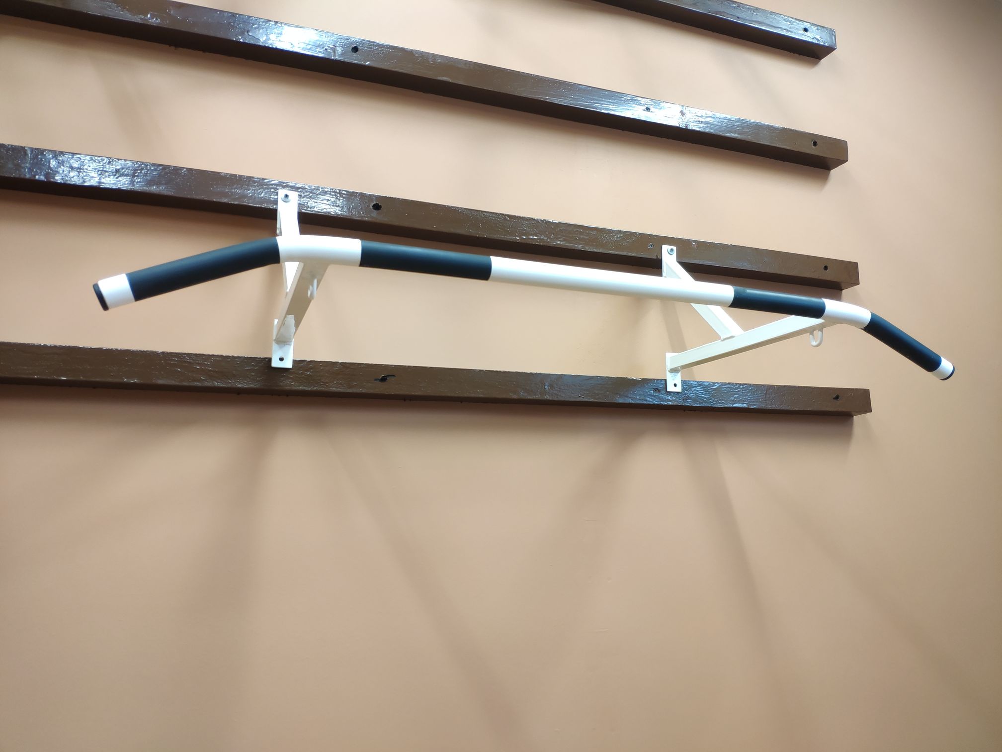 Pull Up Horizontal Bar Steel Wall Mounted Abdominal Powder P - Inspire ...