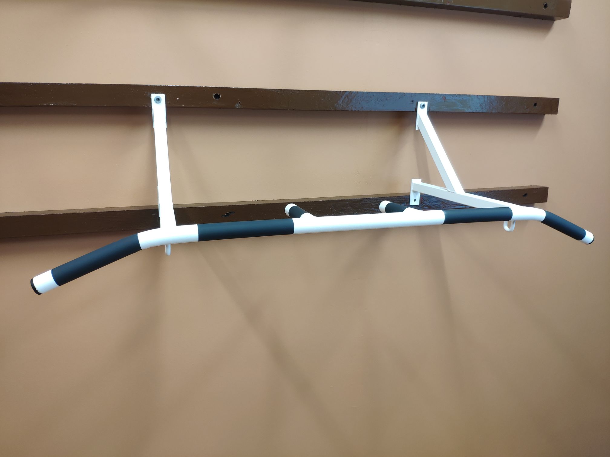 Pull Up Horizontal Bar Steel Wall Mounted Abdominal Powder P - Inspire ...