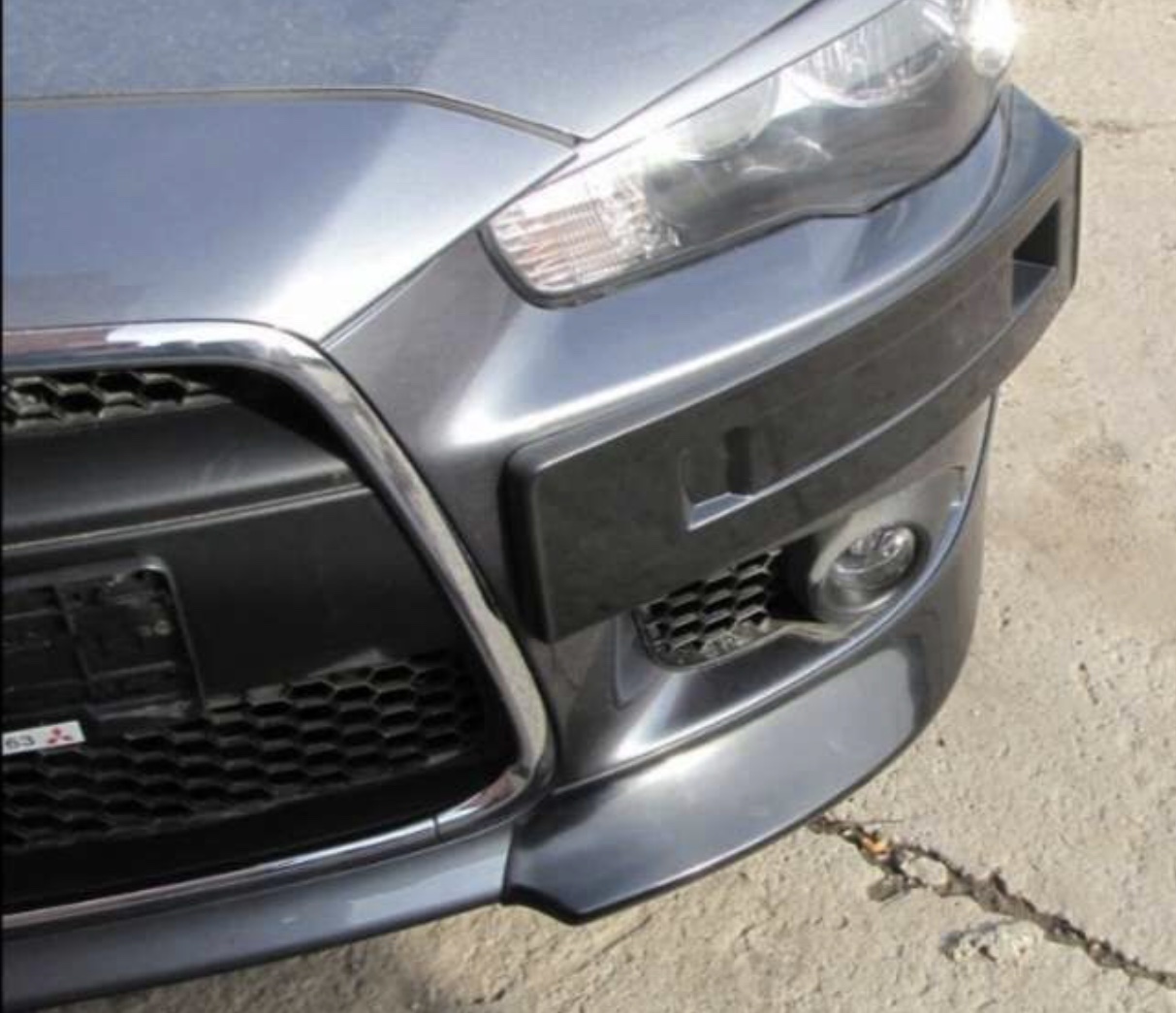 Front Bumper Lip Side Splitter Spoiler Mitsubishi Lancer X | Inspire Uplift
