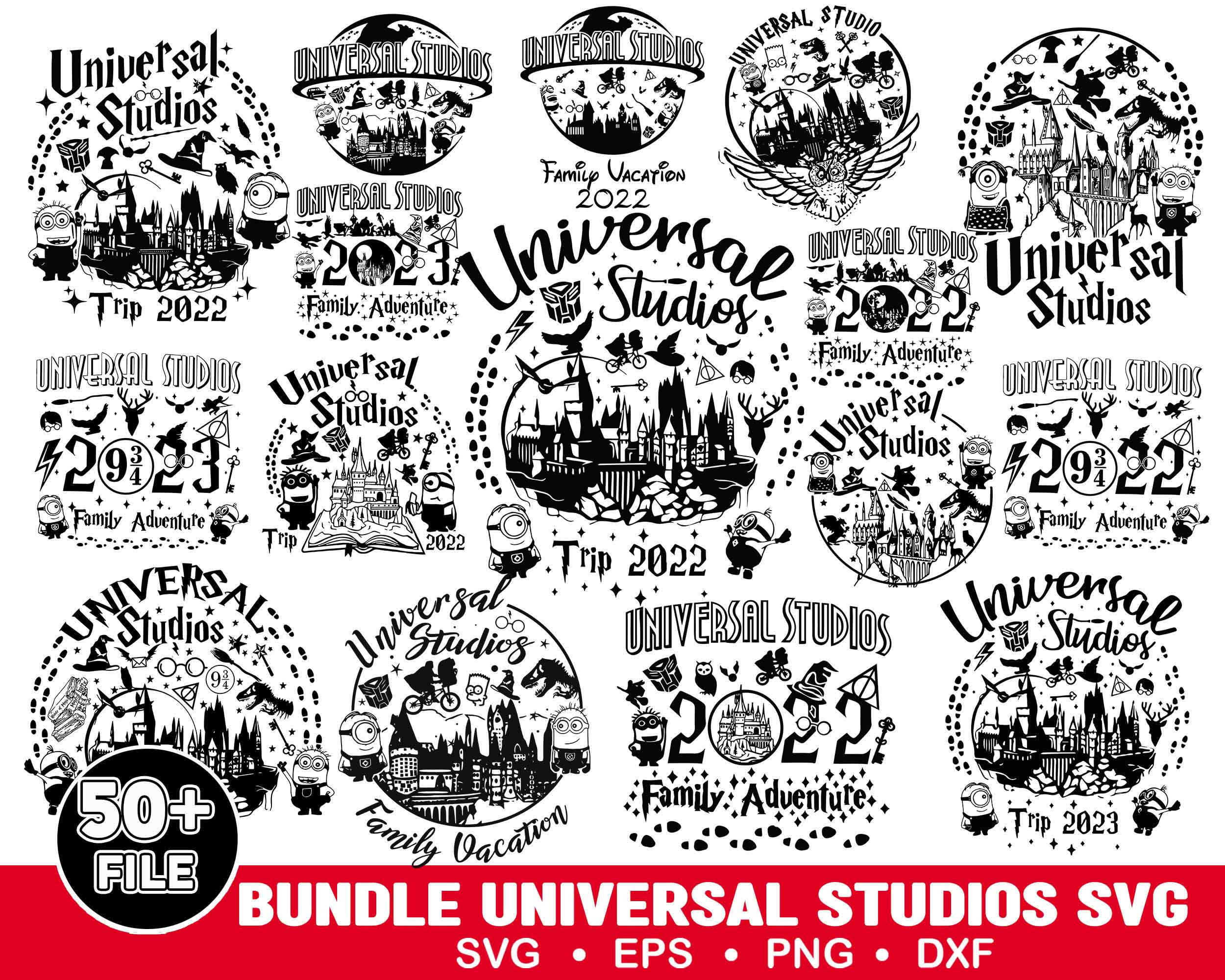 Universal Studios, Universal Studios Family Shirt SVG, Famil - Inspire ...
