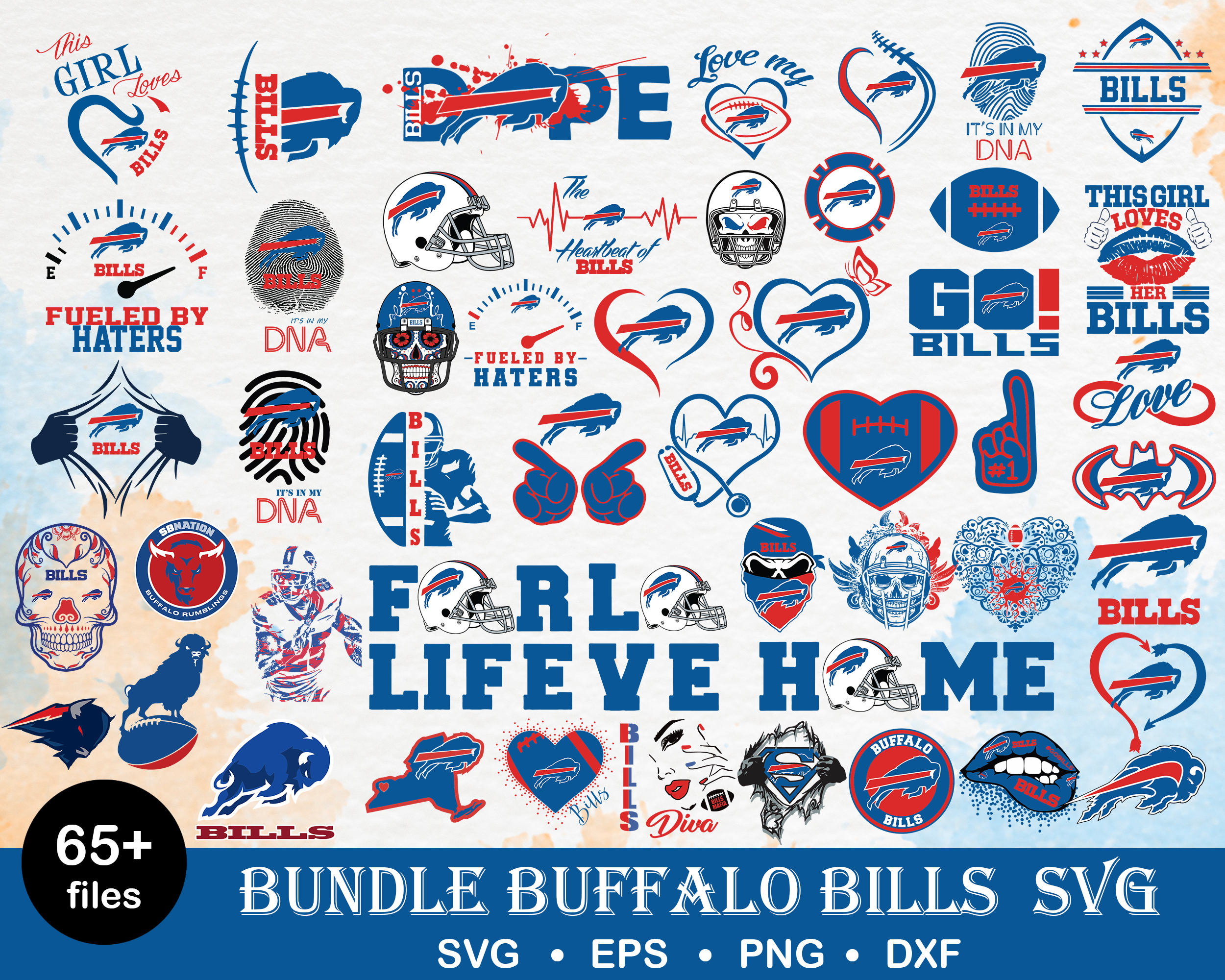 65 Buffalo Bills Svg Bundle, Buffalo Bills Svg, Sport Svg, N | Inspire ...